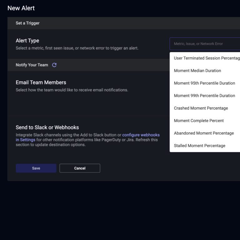 Update to Alerts: New Notification Level Options for Slack Alerts